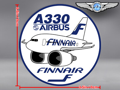 2x FINNAIR PUDGY AIRBUS A330 A 330 DECALS / STICKERS | eBay
