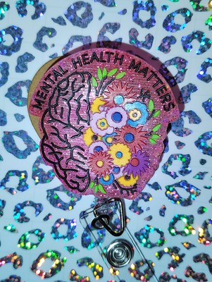 Neuro Brain Cute Retractable Badge Reel Neurology Nurse RN ID Holder | eBay