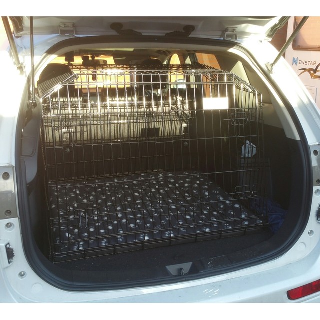 MITSUBISHI Outlander Sloping Dog Pet Puppy Travel Training Cage Crate ...