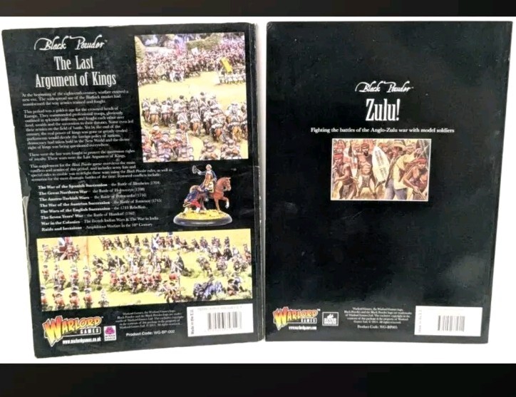2 Warlord Games BLACK POWDER Full Colour Supplement Books : Zulu!, The ...