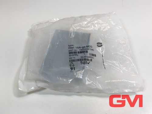 Harting Sleeve Casing 85389099 Han 16A-gs-M20 Hood Side Cable Slot | eBay