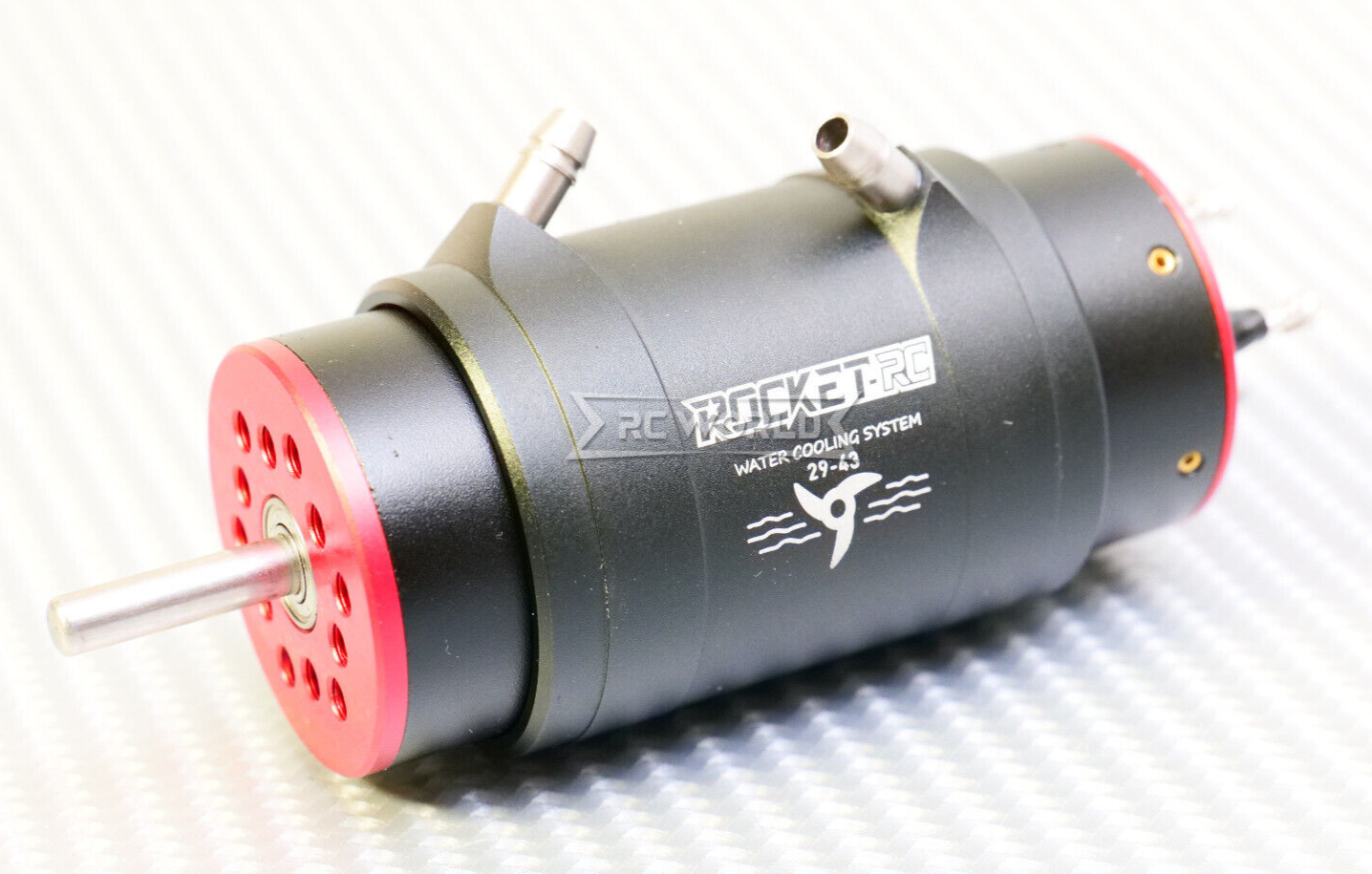 RC Brushless BOAT MOTOR w/ WATER Cooled Jacket 2965 Brushless 3600KV ...