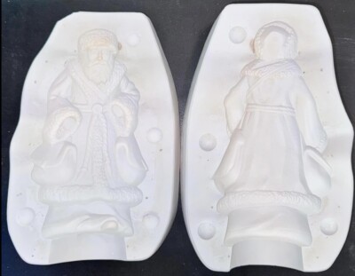Kimple Vintage Santa Ceramic Slip Casting Mold #1729 Old World Santa ...
