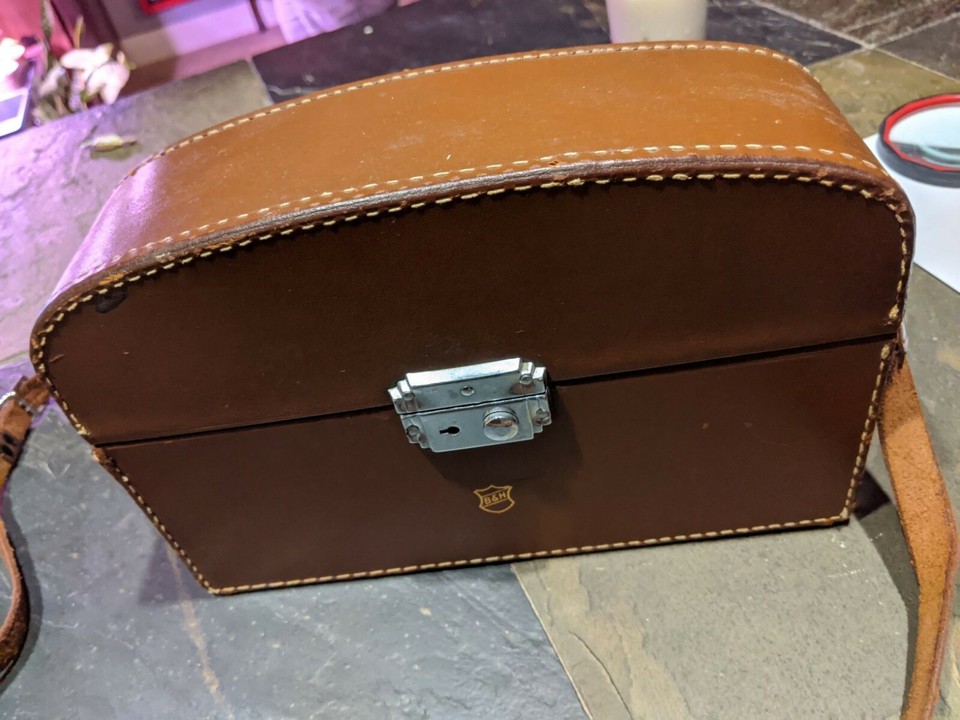 BELL & HOWELL FILMO AUTO-8, DUAL LENS WITH VINTAGE CASE AND FILM | eBay