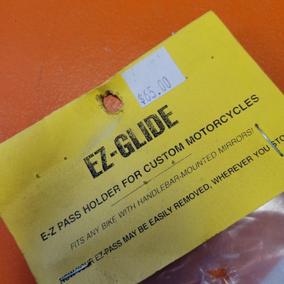 EZ-Glide EZ Pass Holder for Custom Motorcycles ~ Fits ALL Motorcycle ...