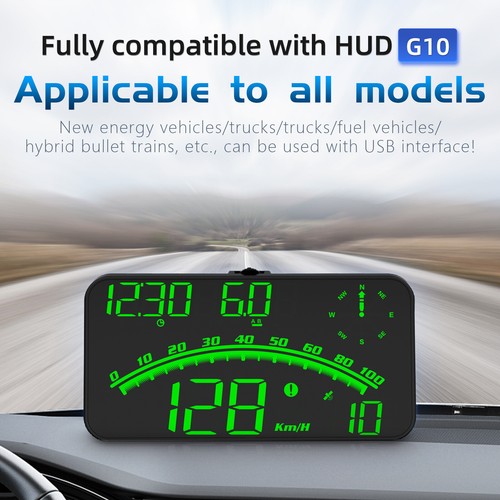 Car Digital Speed MPH Universal c GPS Head Up Display Speedometer HUD ...