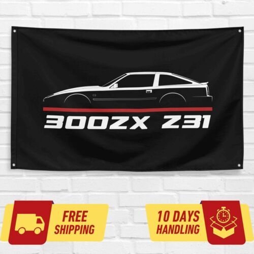 For Nissan 300ZX Z31 1983-1989 Enthusiast 3x5 ft Flag Banner Birthday ...