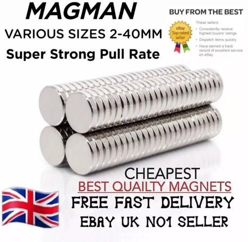 Small & Very Fasteners Discs 2-10 mm Neodymium Fasteners For Crafts ...