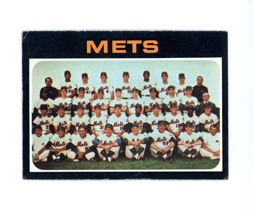 NY Mets 1971 Topps Team Card #641 EX | eBay