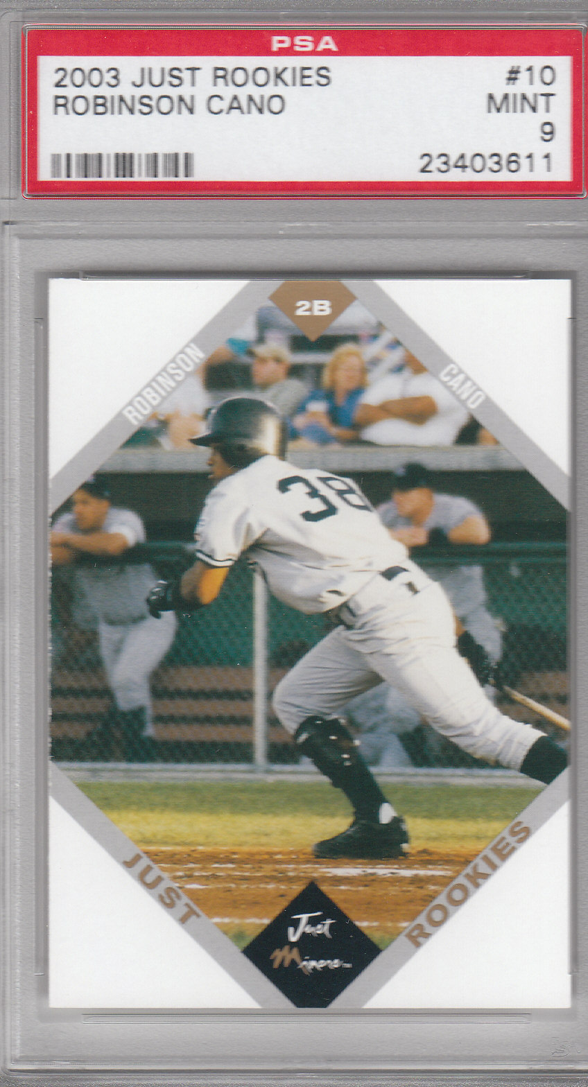 2003 Just Rookies Minor League Robinson Cano (Rookie) #10 PSA 9 | eBay
