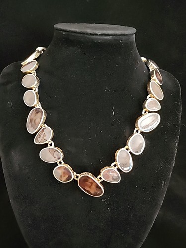 Women 16" ANNE KLEIN Faux tortoise shell Colored With gold Link ...