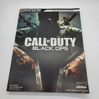 Call Of Duty Black Ops Offical Game Strategy Guide - Brady Games ...