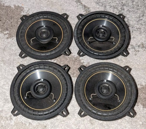 Lot of 4 Used Black Kicker DS525 5.25 Coaxial 70 Watt 4 Ohm Speakers ...