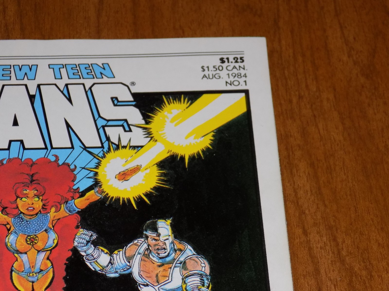 Teen Titans #1 (1984) Marv Wolfman & George Perez, Cyborg, Starfire ...