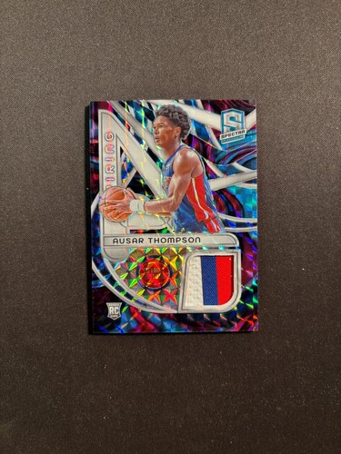 2023-24 Panini Spectra Ausar Thompson Rc Rookie Patch 32/75 BJII | eBay