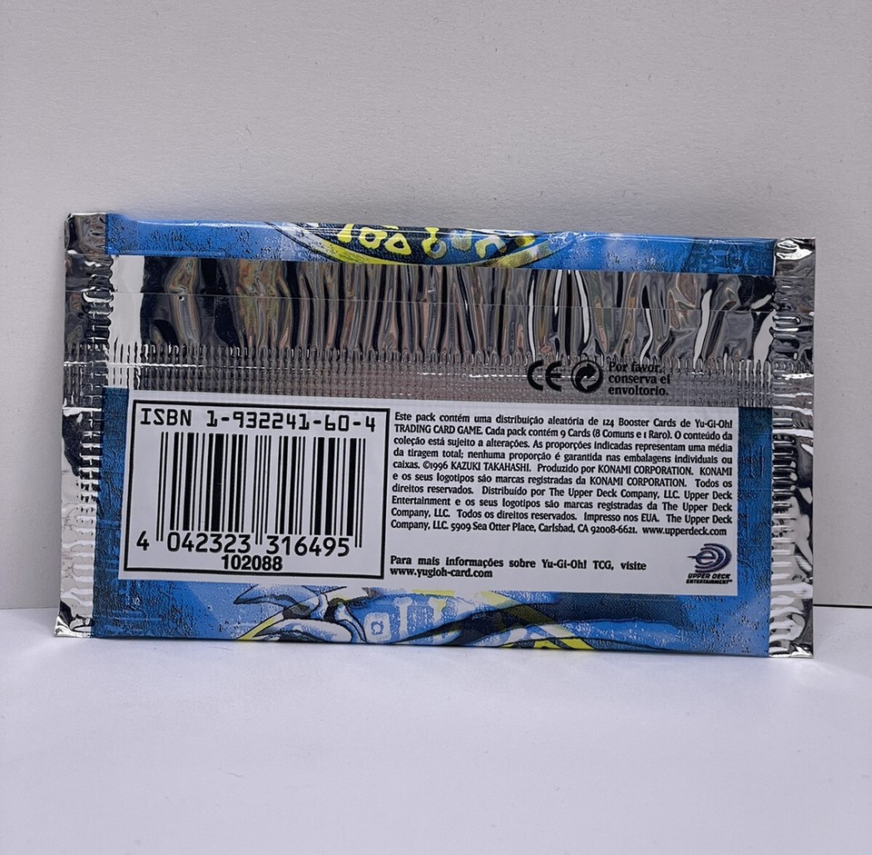 Yu-Gi-Oh! 1st Edition LOB Sealed Booster Pack (Portuguese) | eBay