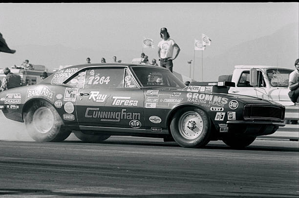 Ray Cunningham Chevrolet Camaro Drag Car 1974 Motor Racing Old Photo | eBay