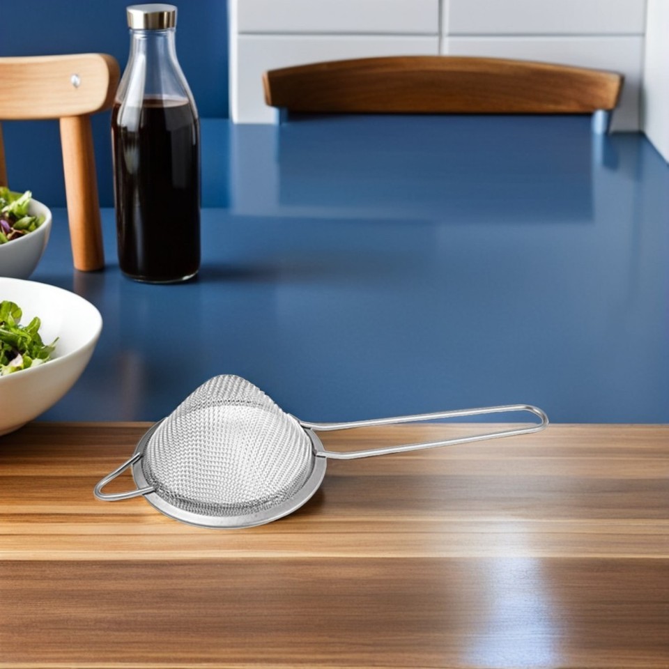 4PCS Cocktail Strainer Fine Mesh Sieve Food Strainers Conical Tea ...