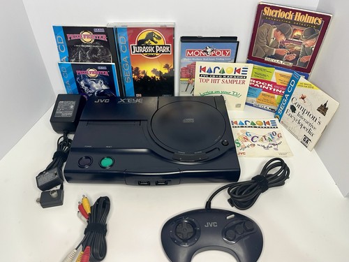 JVC X' Eye Console, Controller, Cables , Games. Tested, Works Great ...