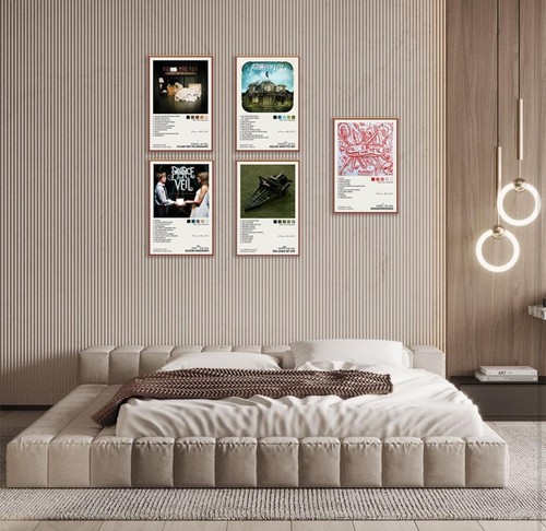 5 Pierce The Veil Posters Mike and Vic Fuentes Post-Hardcore Band San ...