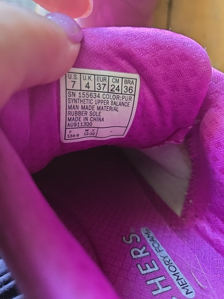 Skechers 155634 UNO 2- Great Kolor Purple Casual Shoes Sneakers Runners ...