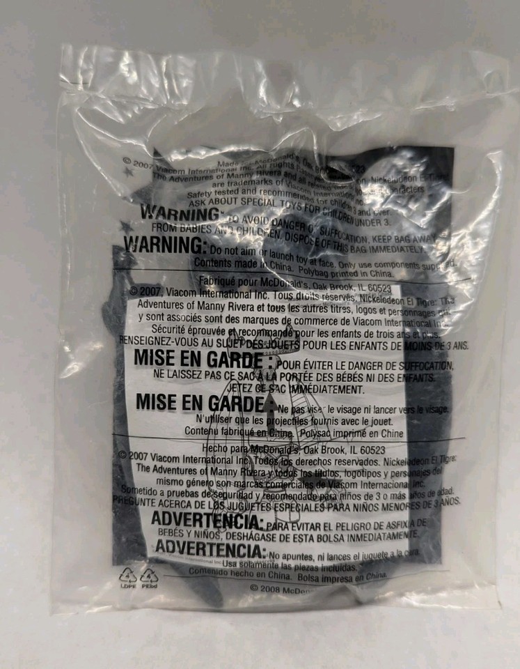 EL TIGRE Senor Siniestro 2008 McDonald's Happy Meal Toy #3 Nickelodeon ...