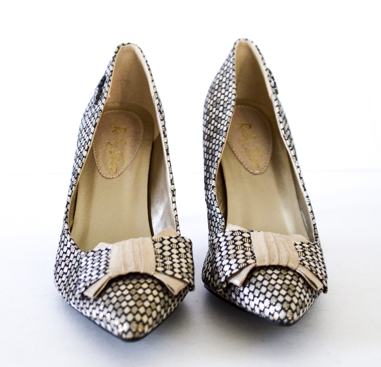 Women’s Ruby Shoo Gold Jenna Pumps Shoes Size 7.5, 5 UK, 38 EU | eBay