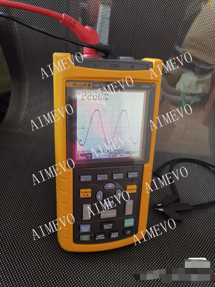 FLUKE 123 INDUSTRIAL SCOPEMETER 20MHz HANDHELD OSCILLOSCOPE fluke123 | eBay