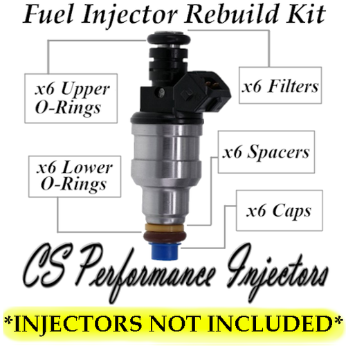 Fuel Injector Rebuild Kit for Bosch 0280150428 1994-1995 Saab 2.5L 3.0L ...
