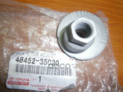 48452-35020 Toyota Plate, front suspension toe adjust, no.2 4845235020 ...