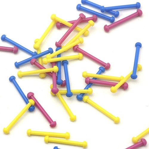 Random Colorful Plastic Tube Sinkers Cover Sheet Seat Fishing Tackle ...