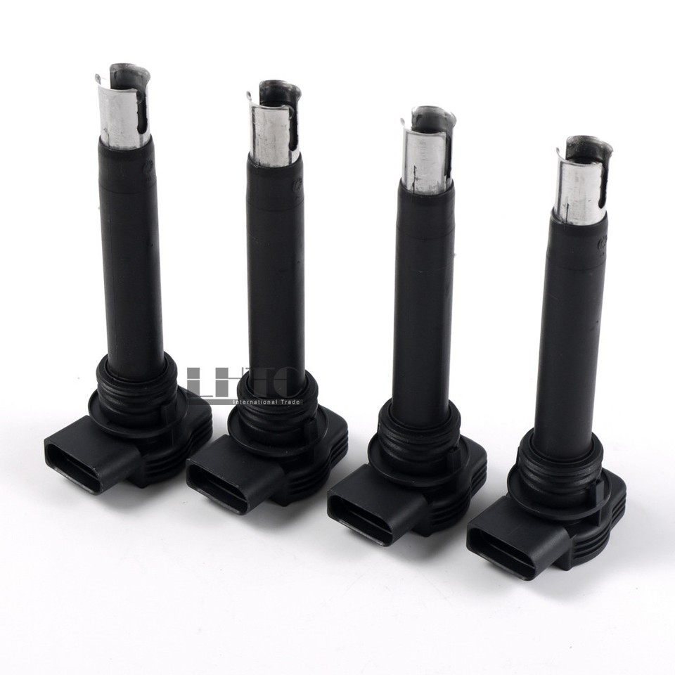 4x BOSCH Ignition Coils Spark Plug Genuine For Audi A4 A5 Q5 TT VW ...