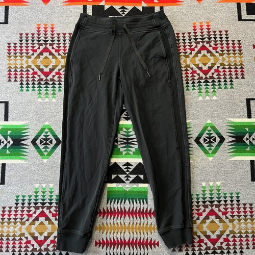Lululemon Women's Drawstring Waist Tapered Leg Jogger Pants Black Size ...