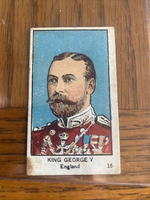 1920's W545 World War 1 Leaders Strip Card Lot 24 Different | eBay