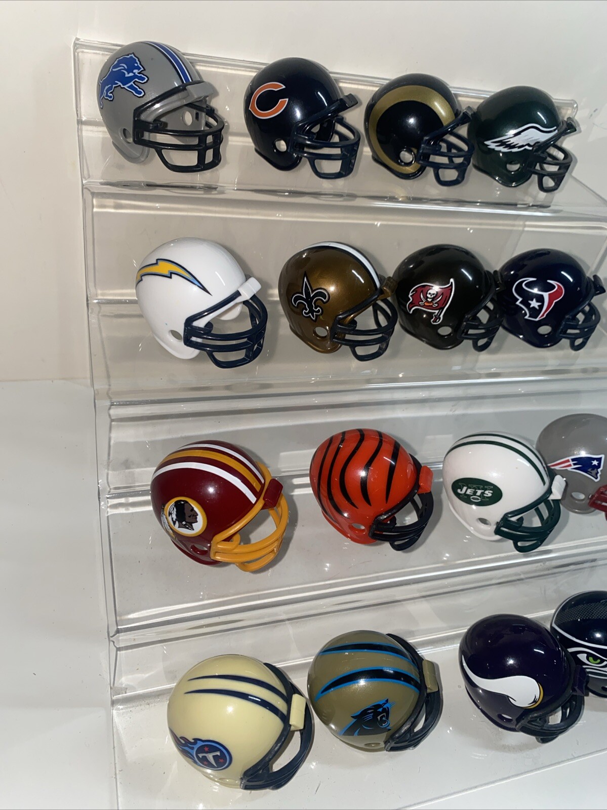Lot of 16: Riddell NFL Football Pocket Pro Mini Helmet Collection | eBay