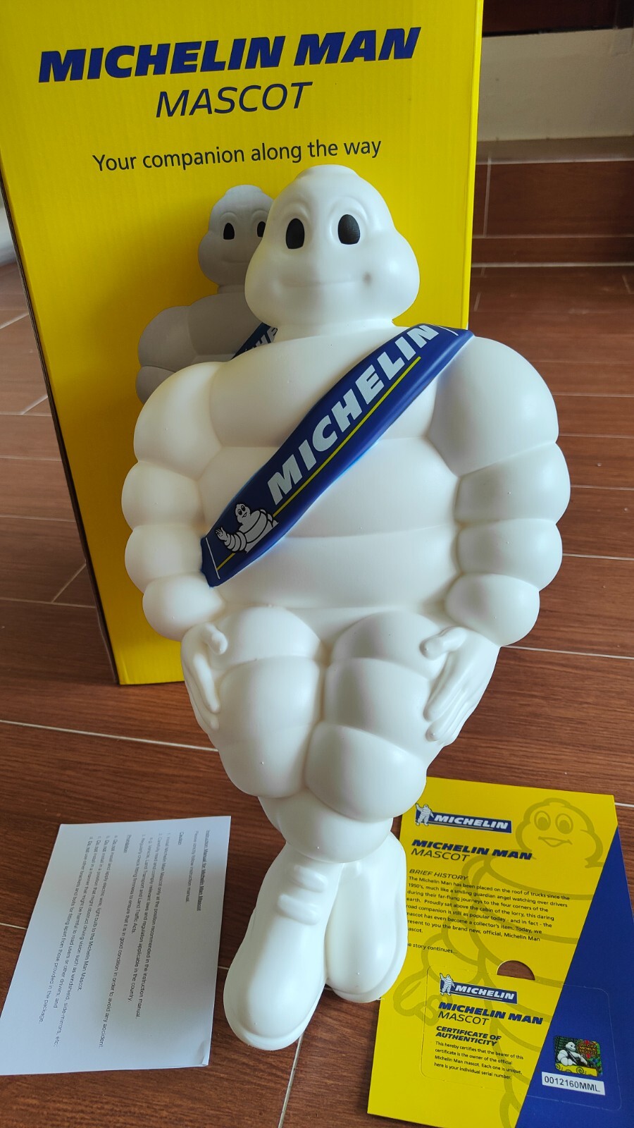 1 pcs. 16" Original Bibendum Michelin Man Doll Mascot Truck Decorate ...