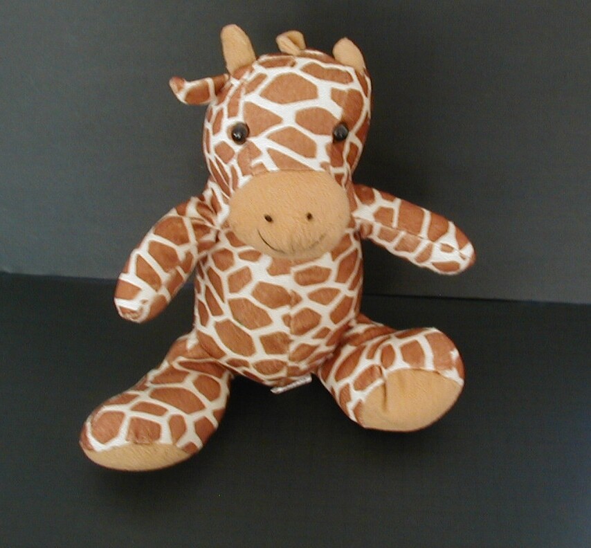 Giraffe Plush 10 inches Soft Cuddly CalPlush Stuffy Smiling Stuffie Toy ...