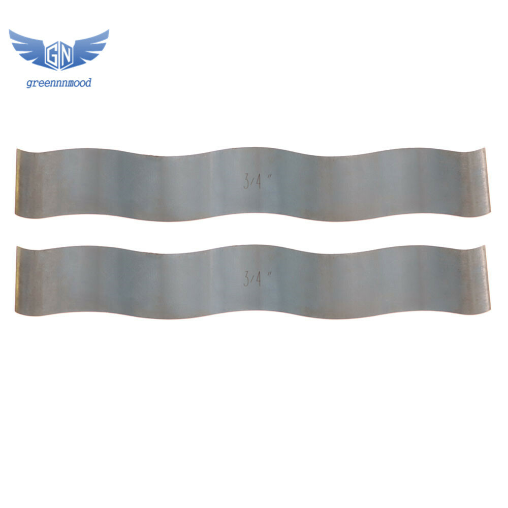 9 Pair Precise 1/8" Wavy Steel Parallel Parallels.0002" Hardened 18 Pcs ...