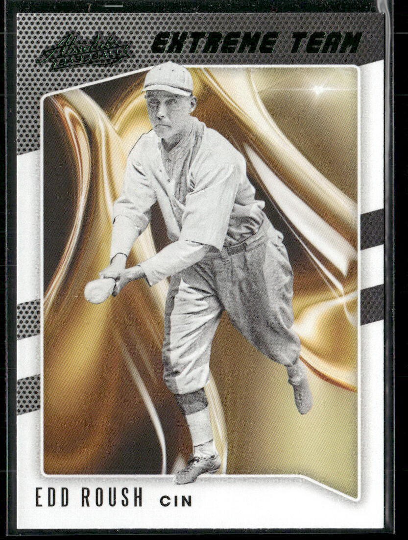 2021 Panini Absolute - Extreme Team Edd Roush #ET-1 Green for sale ...