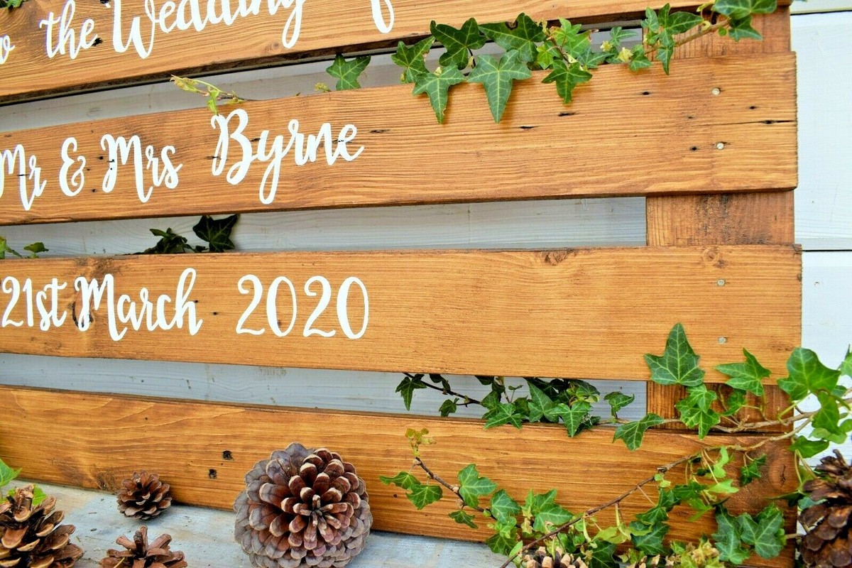 Rustic Pallet Wood Welcome Sign Vertical Welcome Sign, Pallet Wood