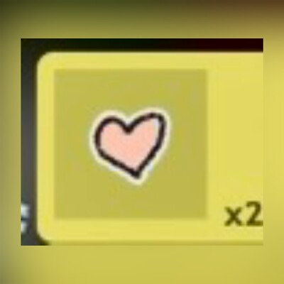 Bee swarm Simulator 1x Pale Heart Sticker *RARE*🩷 | eBay
