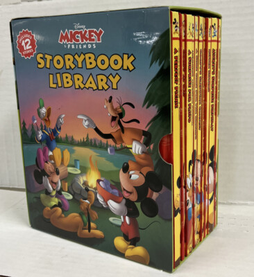 Brand New! Disney Mickey & Friends Storybook Library Set | eBay