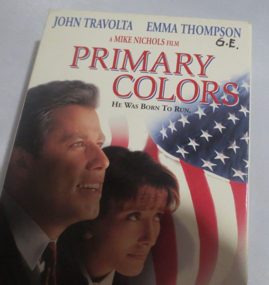 Primary Colors VHS, 1998 Emma Thompson John Travolta 96898337335| eBay