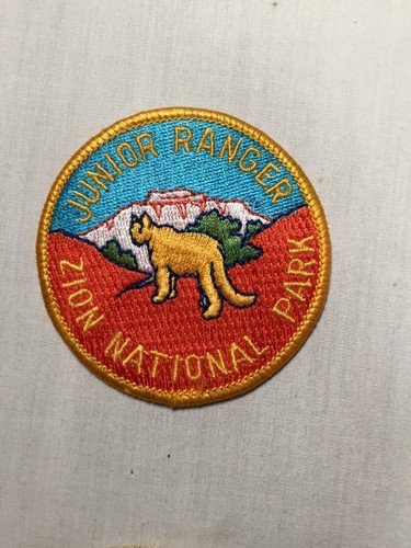Zion National Park Jr Ranger Emblem Patch | eBay