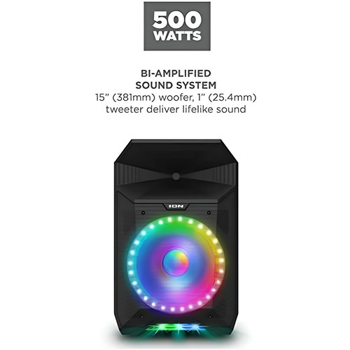ION Audio Total PA Live - High-Power Bluetooth Speaker System with ...