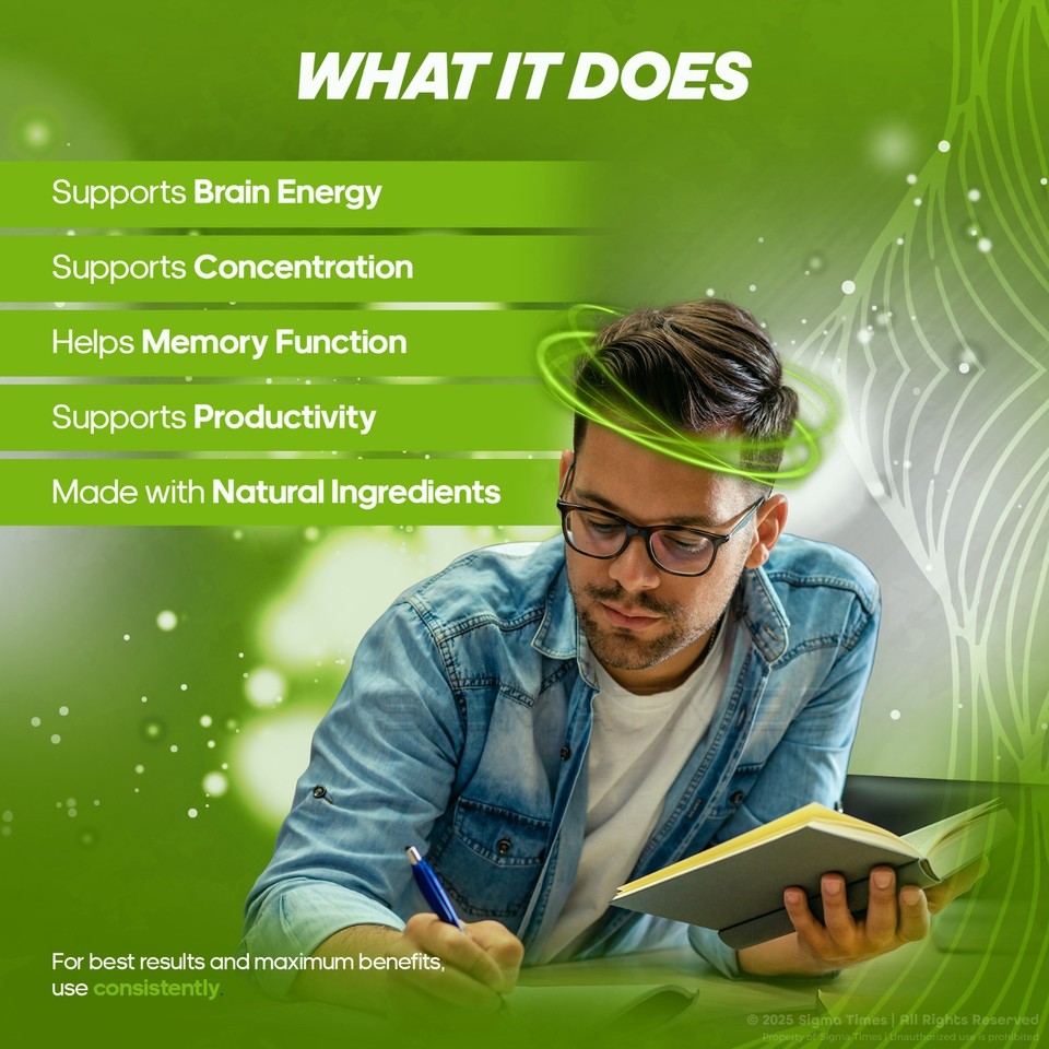 (5 Pack) Mind Hero Brain Supplement - MindHero Brain Health and Memory ...