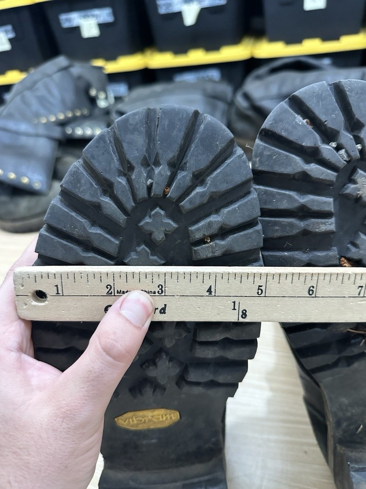 Drew’s Boots 15” Custom Suede Rough Out Lineman Wildland Firefighter ...