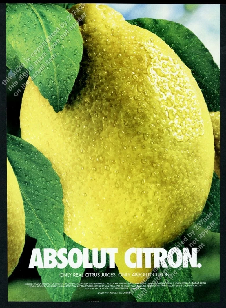 Lemon Drop Absolut Citron