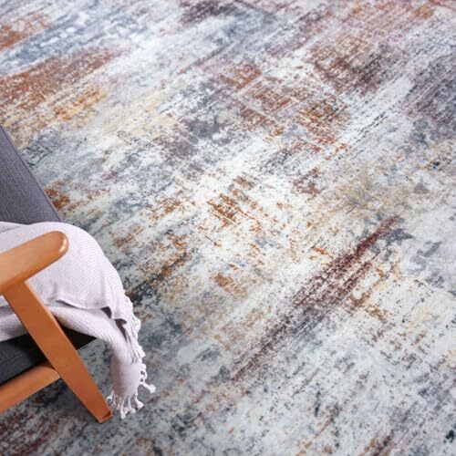 Abstract Runner Rug 2x5 Ft Washable Runners for Hallways Non Slip ...