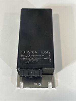 Sevcon 12Vdc 200W DC/DC Converter 4-Pin 622/11091 Input: 24/36V Output ...